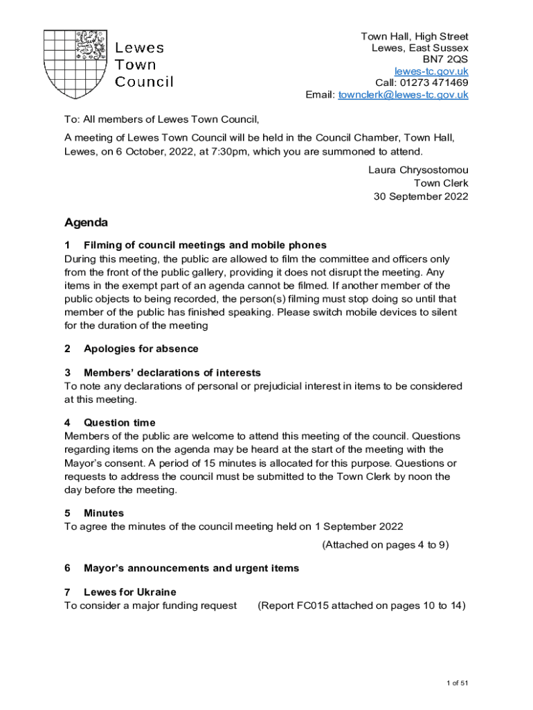 Fillable Online lewes-tc gov Joint Henley and Harpsden Neighbourhood ...