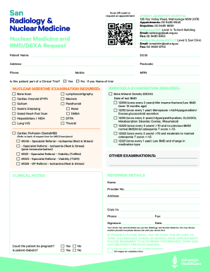 Fillable Online Fillable Online medical imaging request - Sydney ...