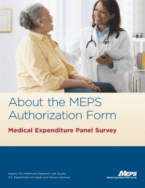 Fillable Online About the MEPS Authorization Form Fax Email Print ...