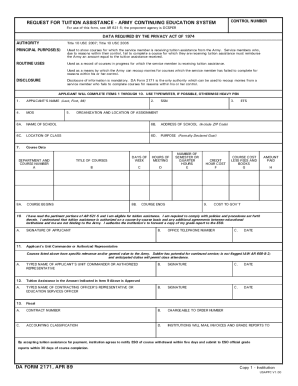 Fillable Online Da 2171 Form. Navy Fax Email Print - pdfFiller