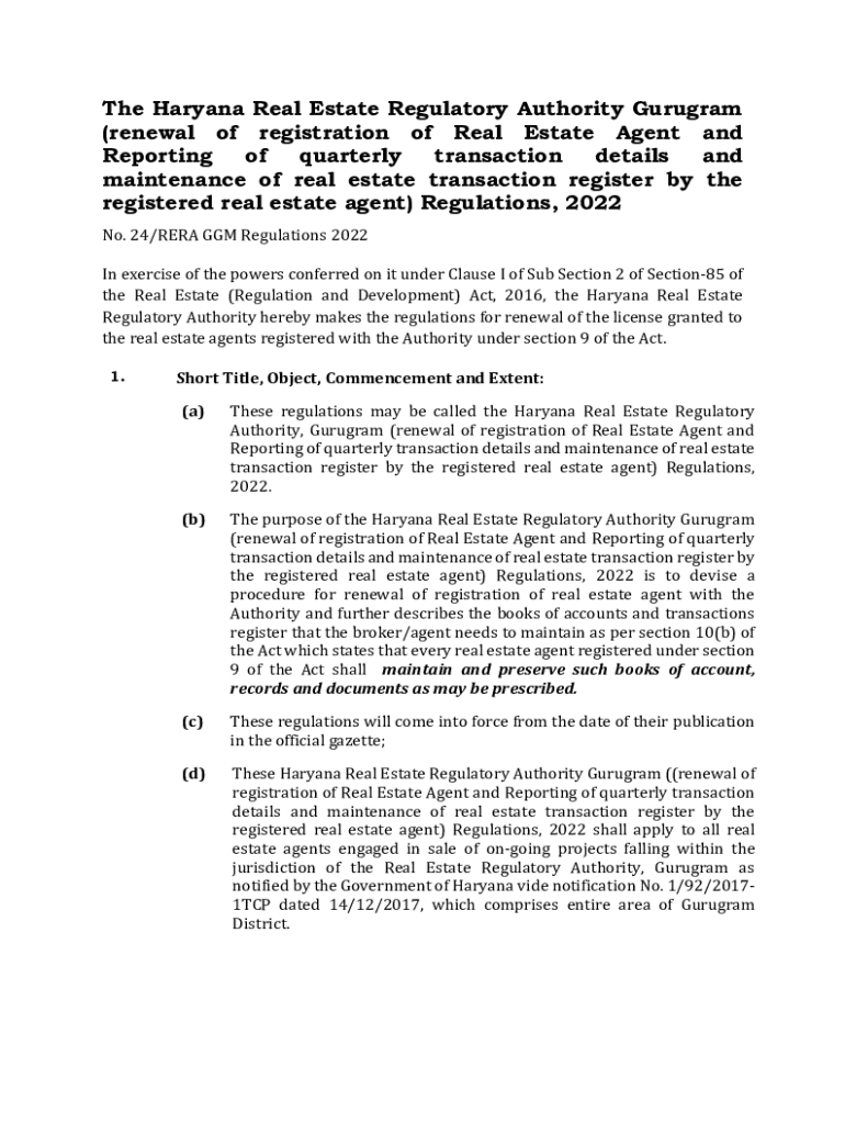 Fillable Online RERA Full Form: Everything you Need to Know Fax Email ...