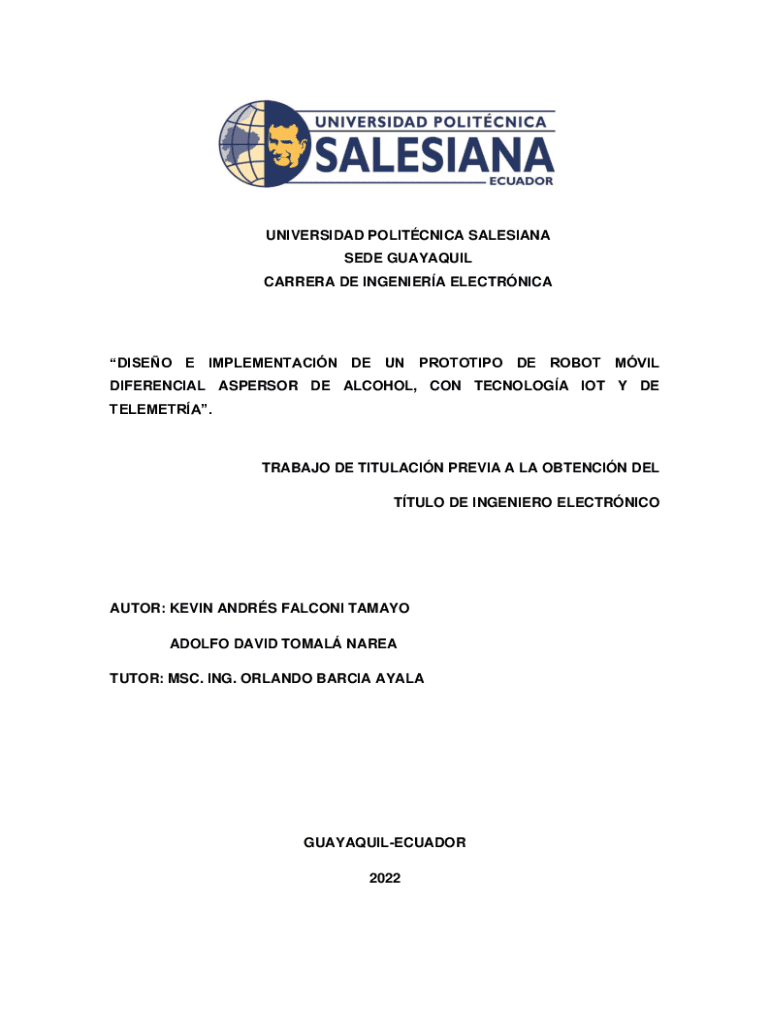 Completable En línea Diseo e implementacin de un prototipo de robot ...