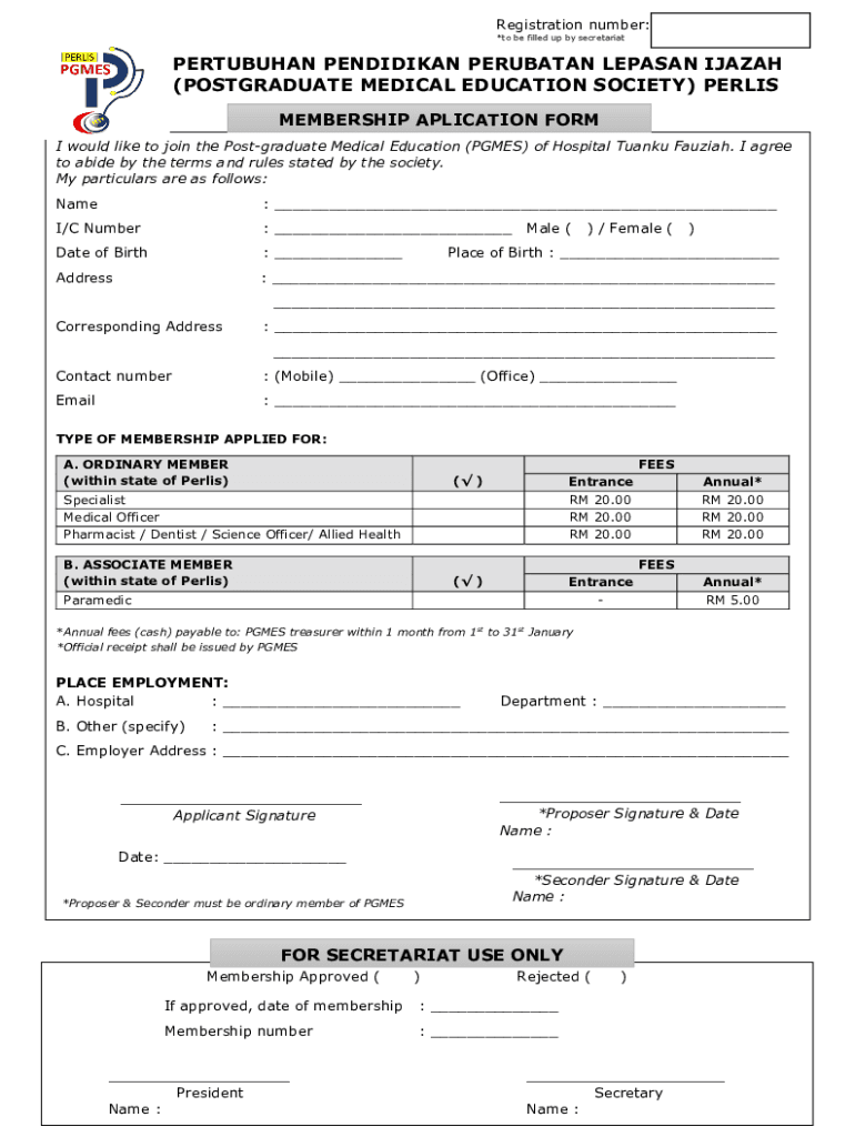 Fillable Online Information and Guidance for Applicants for Membership of ... Fax Email Print ...