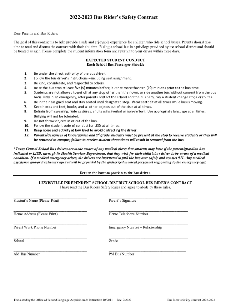 Completable En línea BUS SAFETY PARTNERSHIP AGREEMENT ... Fax Email ...