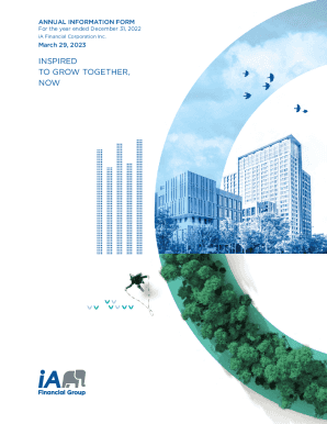 Fillable Online 2021 Annual Information Form. Annual information Form ...