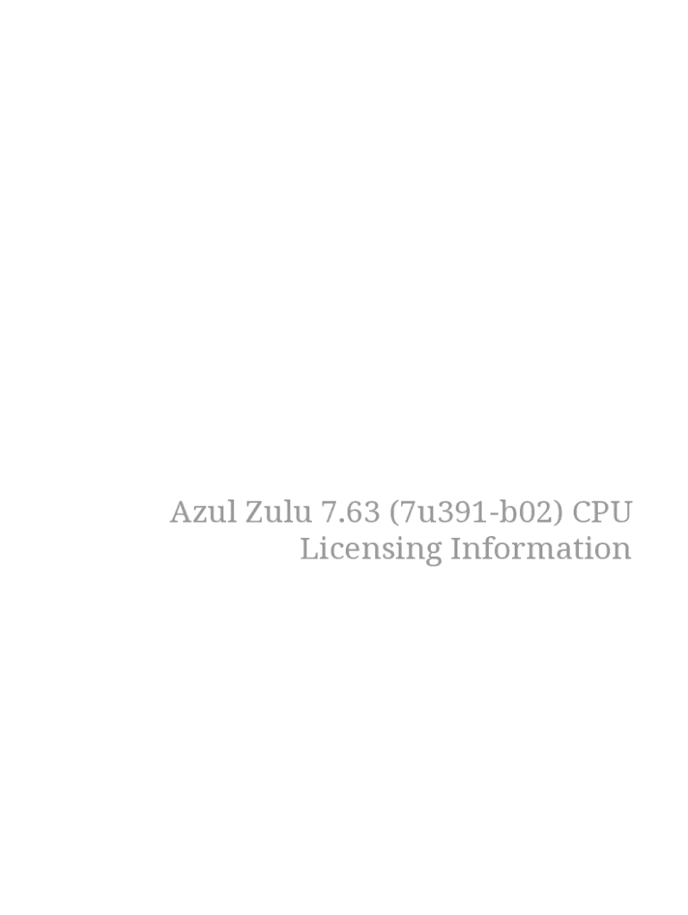Fillable Online Azul Zulu Builds of OpenJDK 16.30 for macOS (Apple Silicon ... Fax Email Print ...