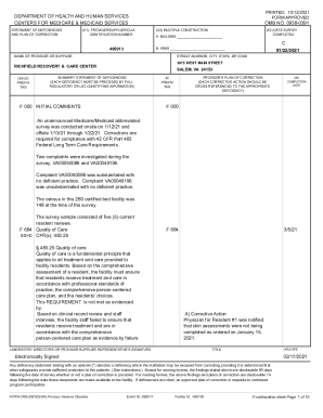 Fillable Online Hospice Facility Cost Report Form (CMS-1984-14) Fax ...