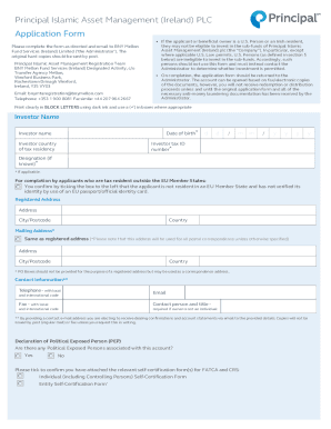 Fillable Online PIAM Application Form - Principal Brand Asset System ...