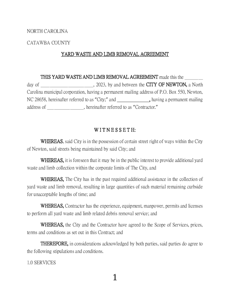 Fillable Online Solid Waste Management Franchise Agreement Fax Email ...