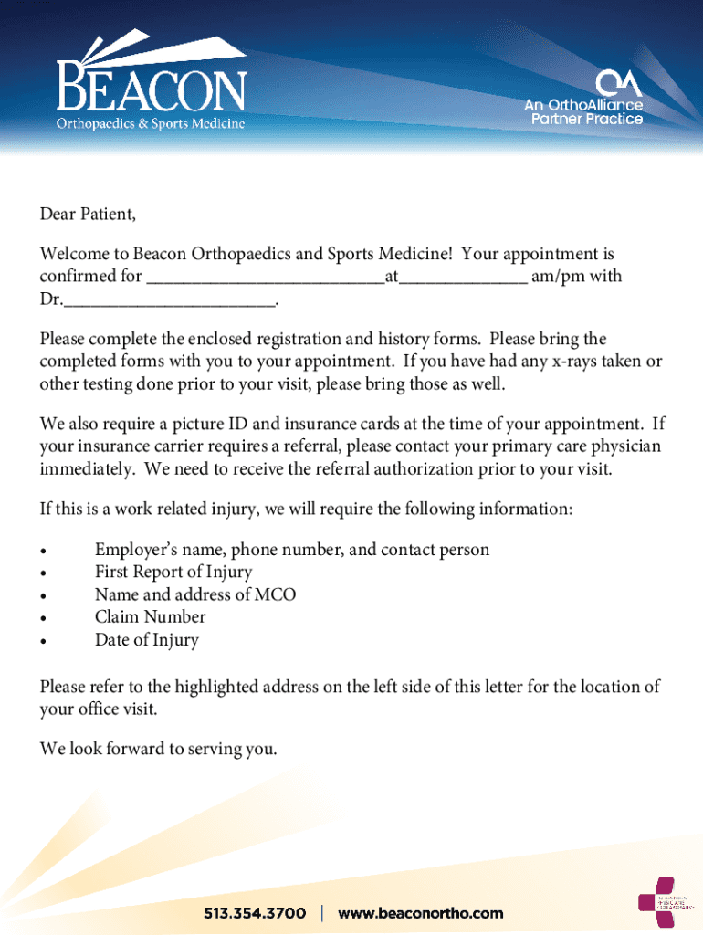 Fillable Online The One Stop Shop Approach Continues to Improve ... Fax ...