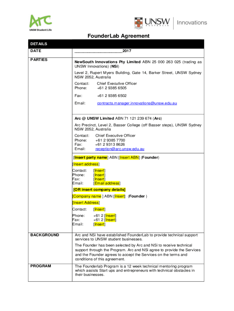 Fillable Online Template Agreement Fax Email Print - pdfFiller
