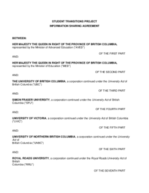 Fillable Online Student Transitions Project - Province of British Columbia Fax Email Print ...