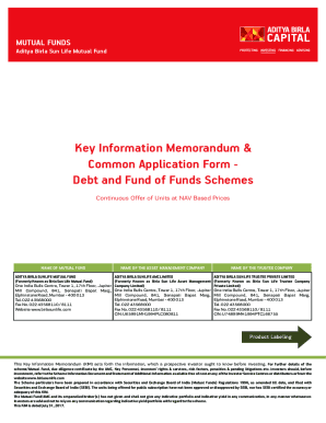 Fillable Online UTI MF Common Application Form PDF - cnowy.com Fax ...