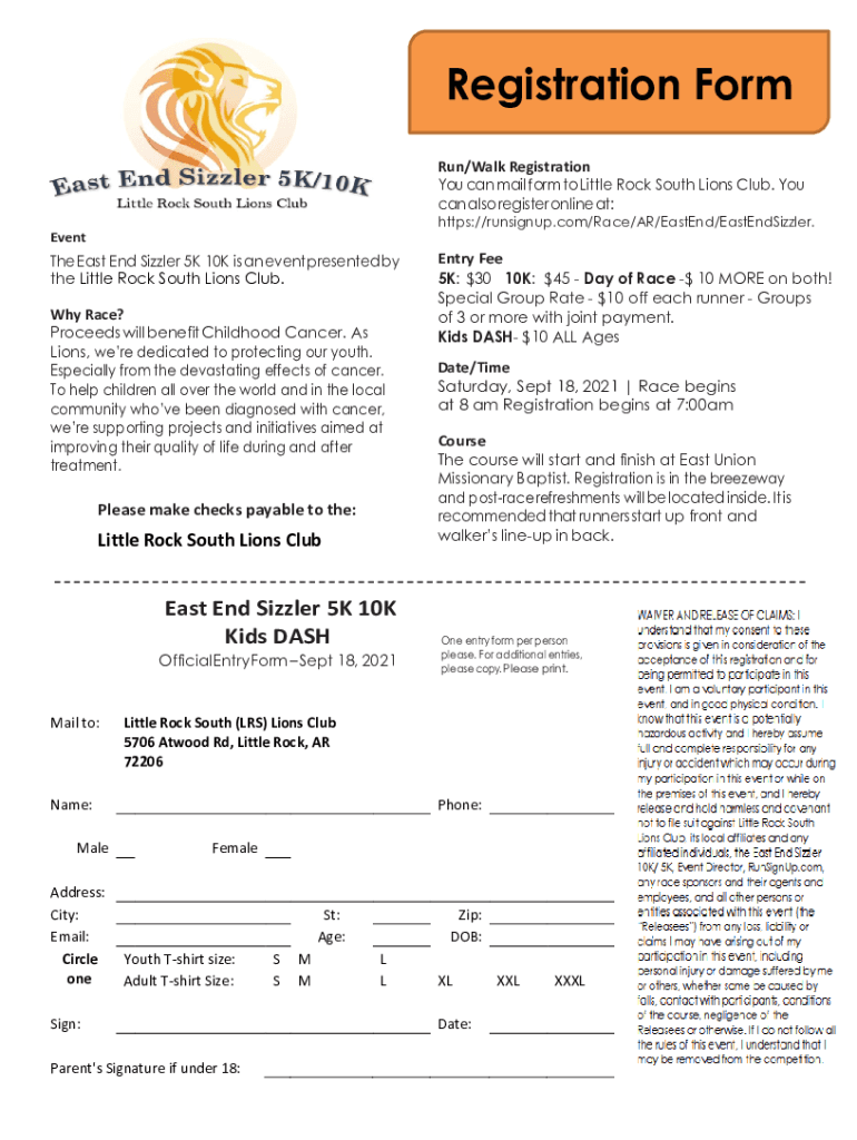 Fillable Online Little Rock Marathon registration now open Fax Email ...