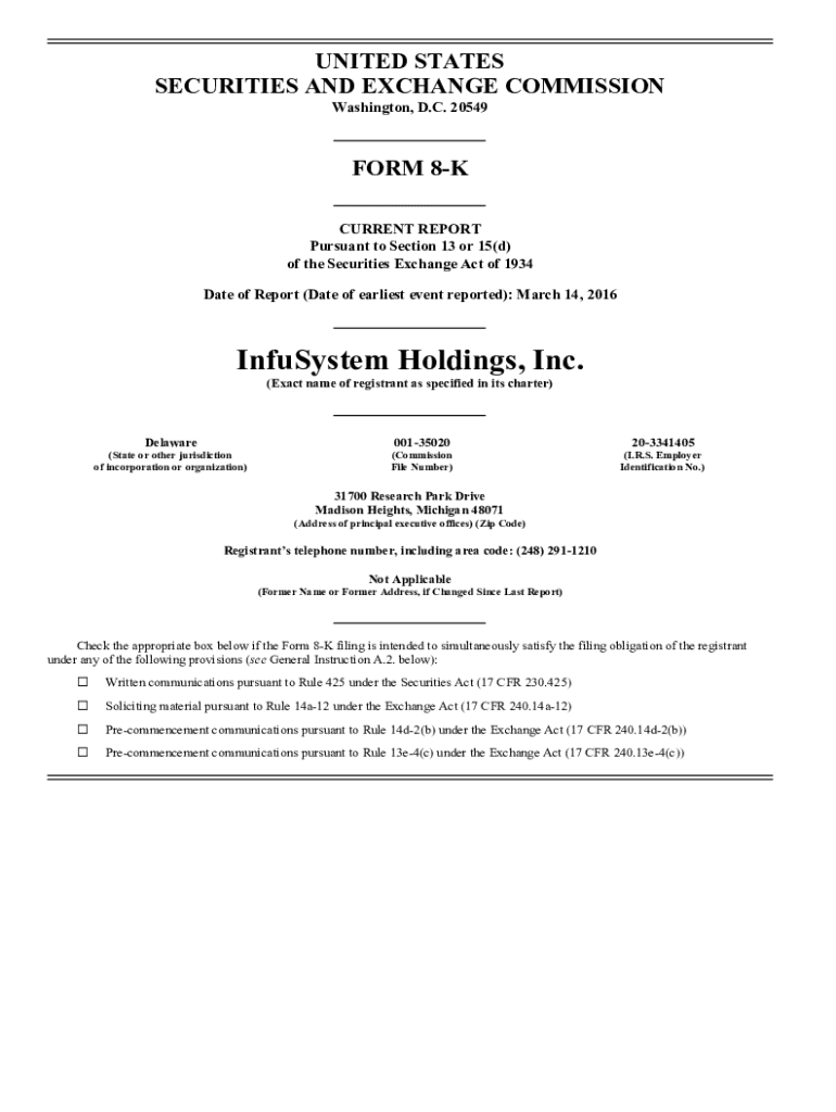 Fillable Online 8-K CURRENT REPORT Fax Email Print - pdfFiller