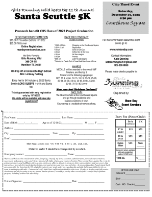 Fillable Online Santa Scuttle Entry Form 2022.pub Fax Email Print ...