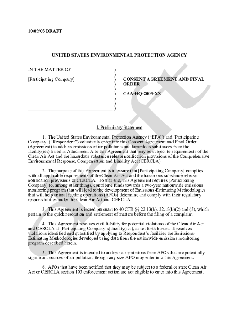 Fillable Online C:afo cafo (10-9).wpd Fax Email Print - pdfFiller