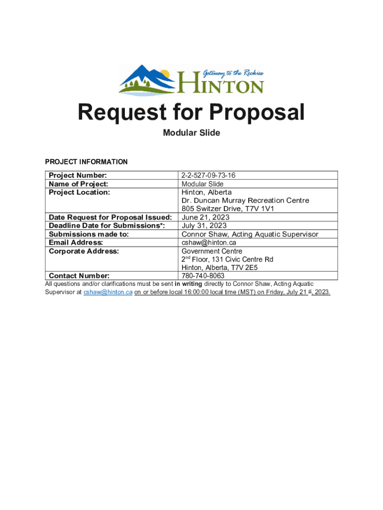 Fillable Online Page 1 of 10 ATTACHMENT B - PROPOSAL SUBMITTAL ... Fax ...