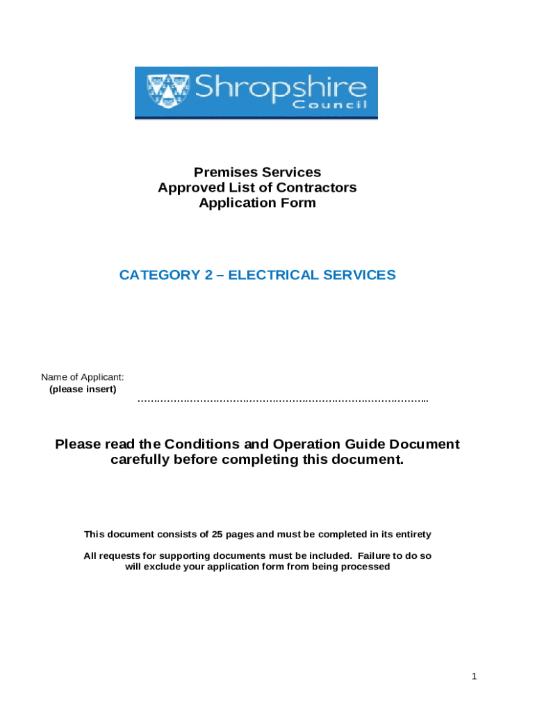 Commercial Site Lighting Application Packet Doc Template | pdfFiller