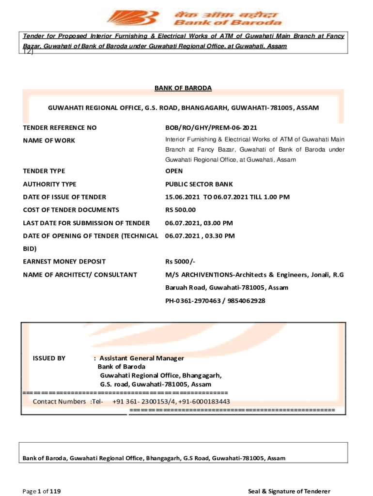 Fillable Online Government Interior Design Services Tenders Details Fax ...