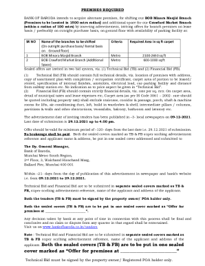 Fillable Online Inviting Sealed Tender in Two Bid System for acquiring ... Fax Email Print ...