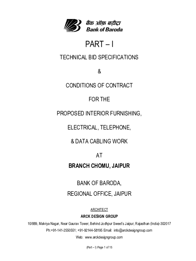 Fillable Online Technical Bid Evaluation Criteria and Vendor Offer ...