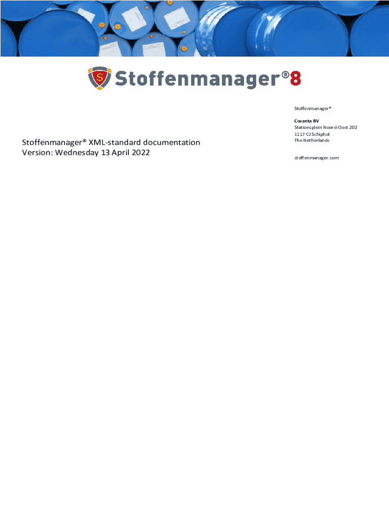Fillable Online Stoffenmanager - Importdocumentatie NL Fax Email Print - pdfFiller