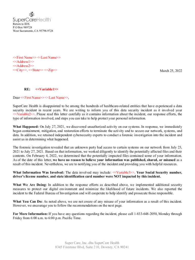 Fillable Online O Box 989728 Fax Email Print - pdfFiller