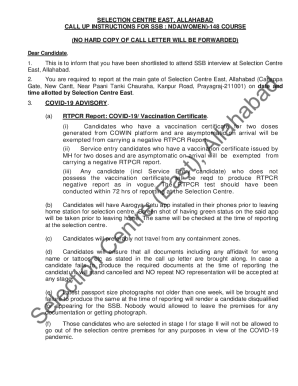 Fillable Online joinindianarmy nic (PDF) My Target Service Selection ...