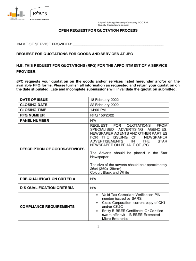 Fillable Online jhbproperty co 14:00 PM Fax Email Print - pdfFiller