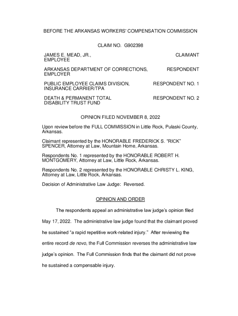 Fillable Online Revised Form Instructions AWCC Fax Email Print - pdfFiller