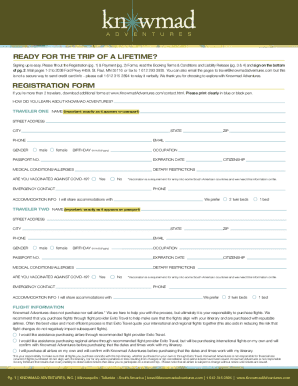 Fillable Online KOM Registration Form.pdf Fax Email Print - pdfFiller