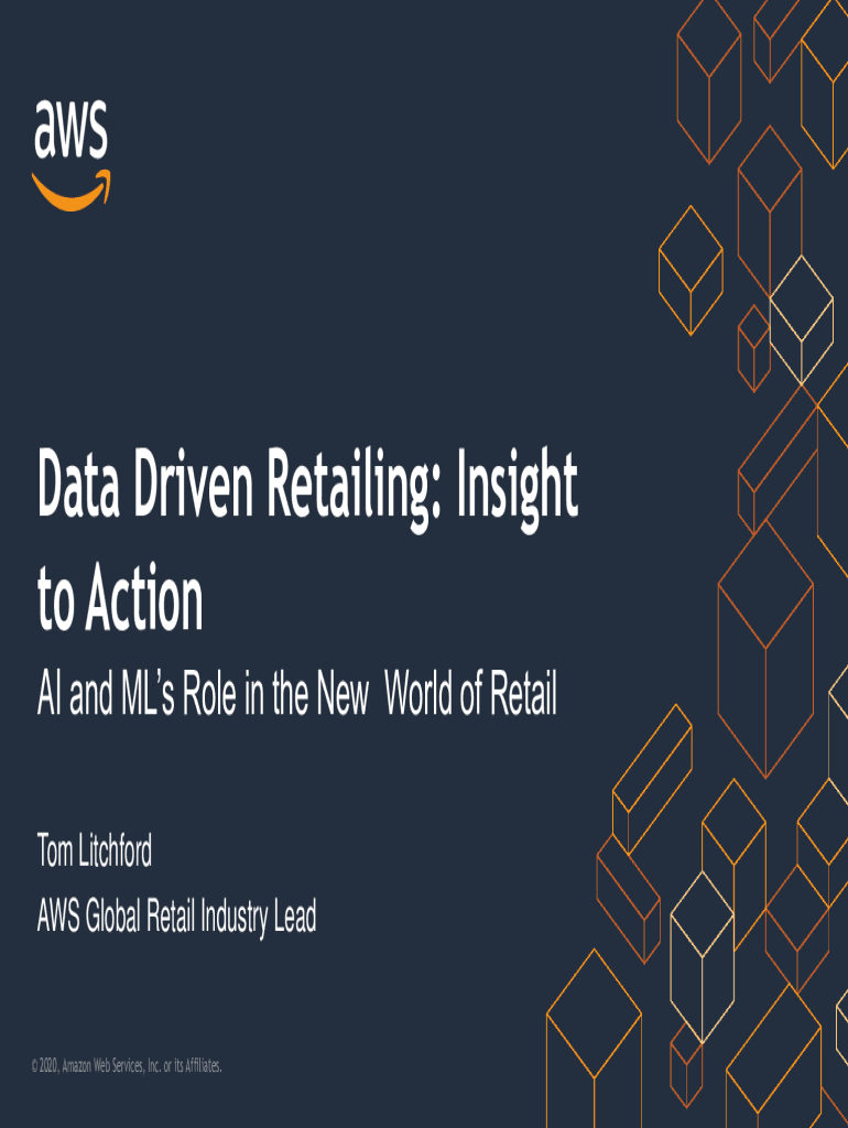 Fillable Online Amazon Web Services on how its cloud infrastructure ...