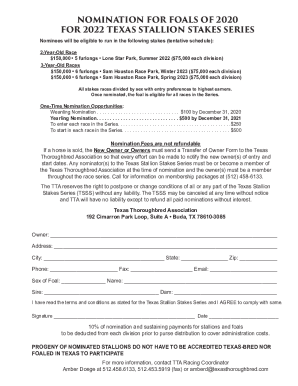 Fillable Online ATB AND RACE FORMS Fax Email Print - pdfFiller