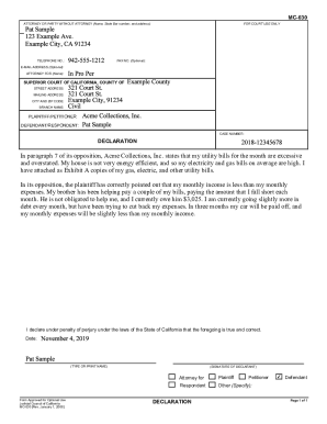 Fillable Online Attorney court forms Fax Email Print - pdfFiller