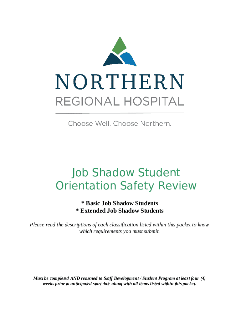 JOB SHADOW AGREEMENT C-21-0731 Doc Template | pdfFiller