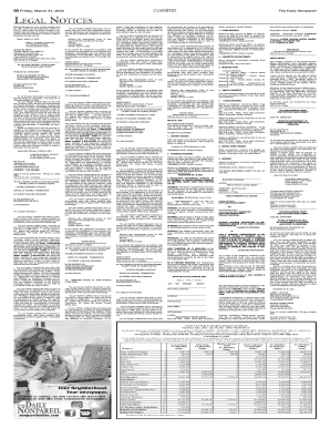 Fillable Online Chapter 11 - Isolated Post Instructions Fax Email Print ...