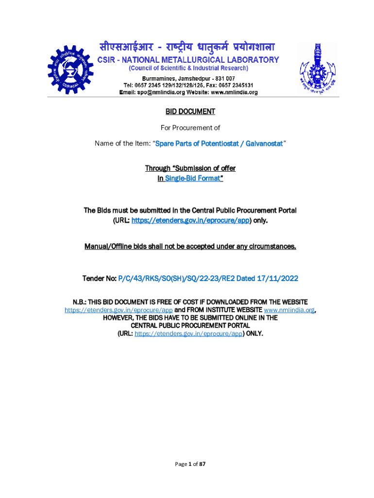 Fillable Online limited tender -class i & ii local supplier. Fax Email ...