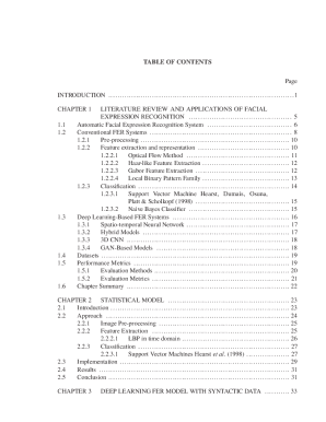 Fillable Online LITERATURE REVIEW AND APPLICATIONS OF FACIAL Fax Email ...