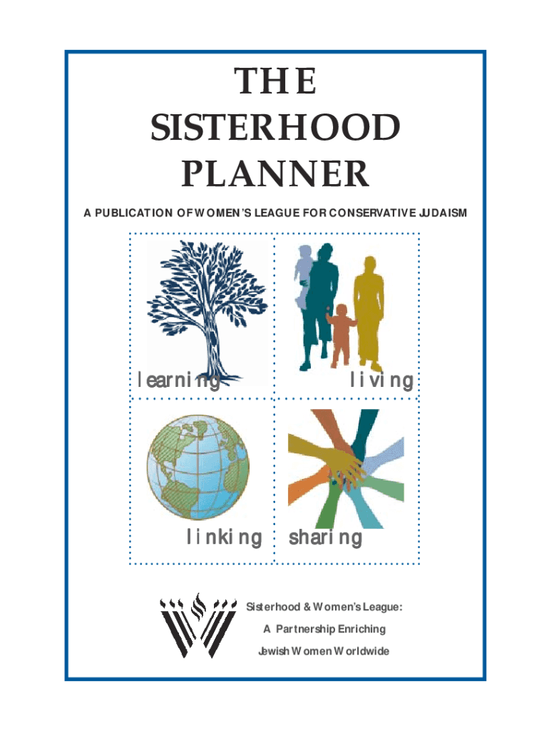 Fillable Online SISTERHOOD Fax Email Print - pdfFiller