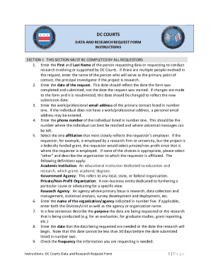 Fillable Online data and research request form Fax Email Print - pdfFiller