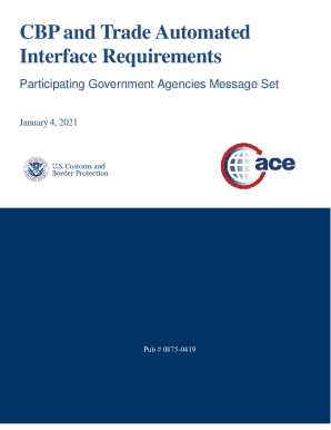 Fillable Online ACE Air Export Manifest: Message Types Fax Email Print - pdfFiller