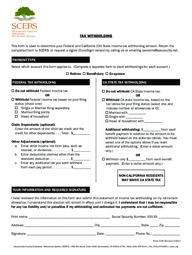Fillable Online SCERS Member Handbooks Fax Email Print - pdfFiller