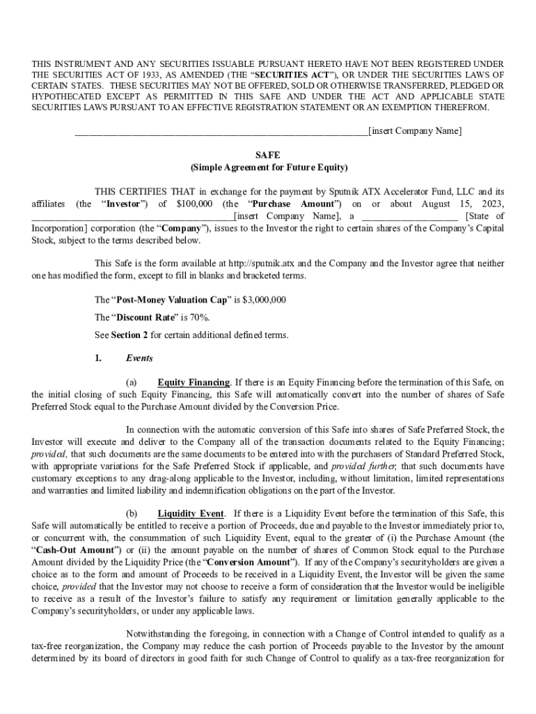 Fillable Online (CDLF) ANNEX F FORM OF EQUITY EQUIVALENT ... Fax Email ...