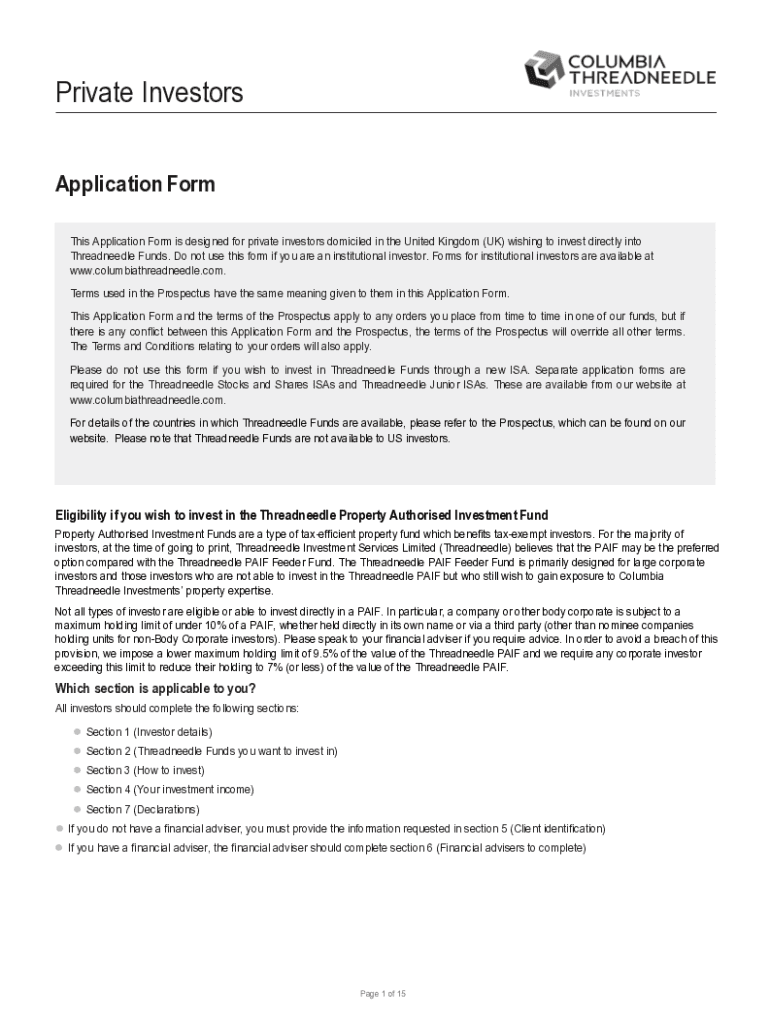 Fillable Online J322266UK Funds - Application Form - GIA - UK Private ...