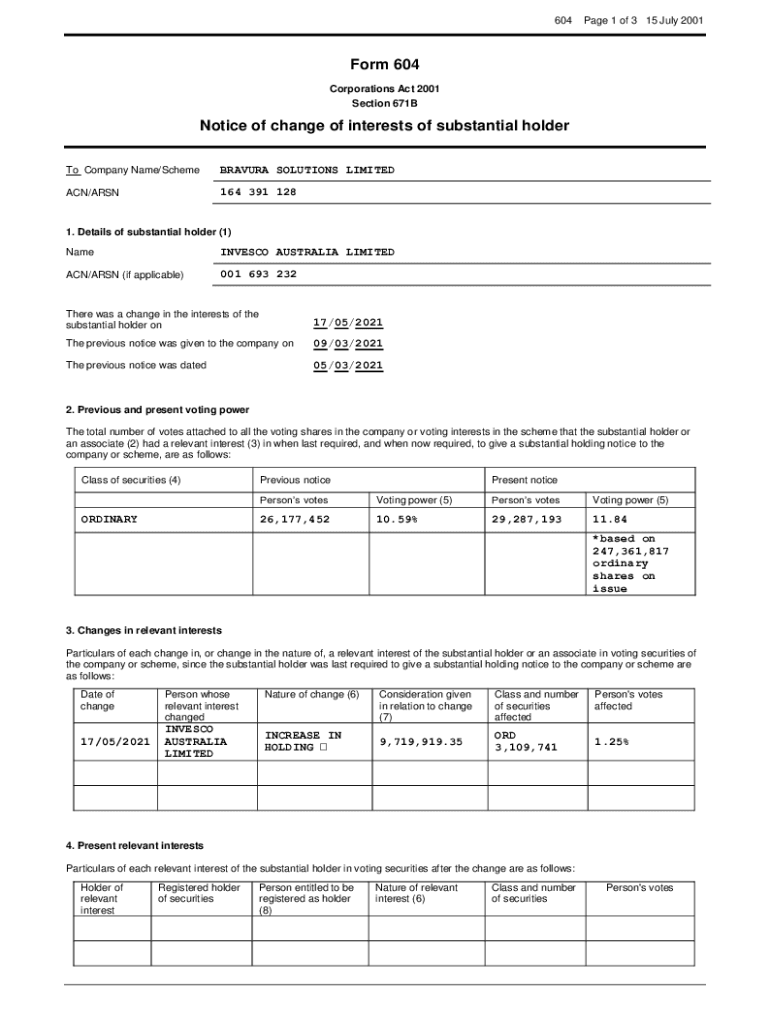 Fillable Online Change in substantial holding - United Malt Group Limited ... Fax Email Print ...