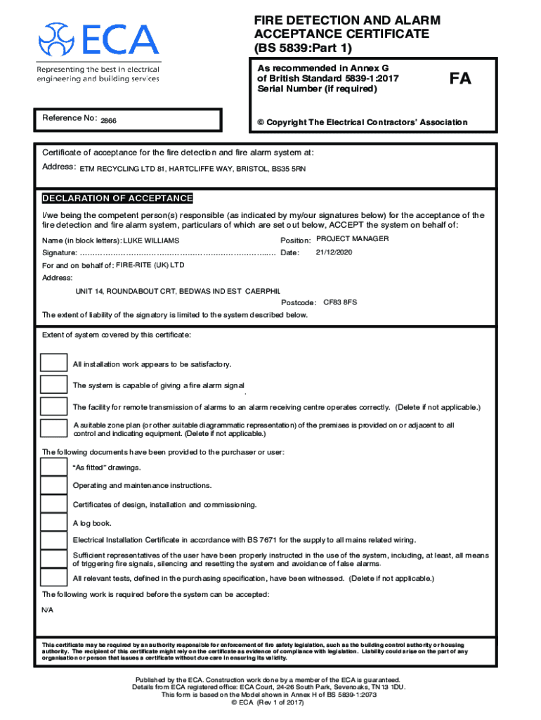 Fillable Online Fire Prevention Plan - Environment Agency - Citizen ...