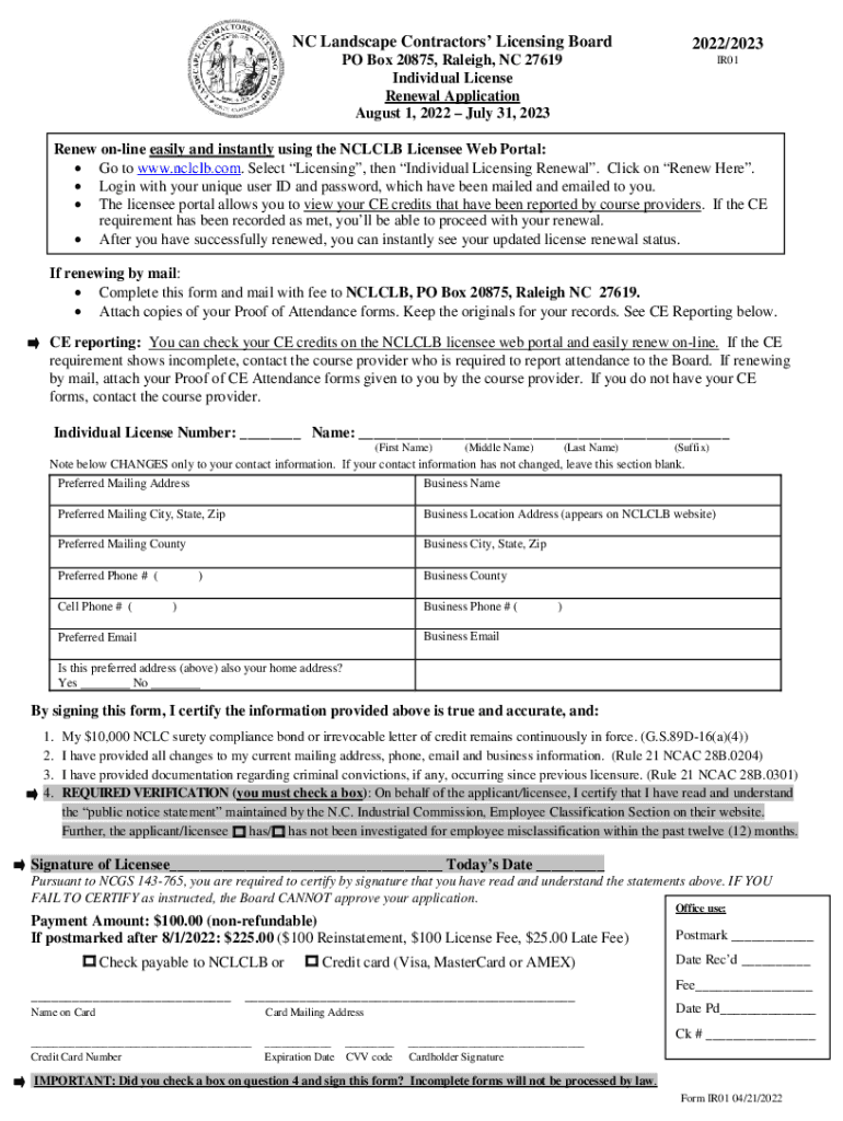 Fillable Online Landscape Contractor Classes - Buncombe County Center ...