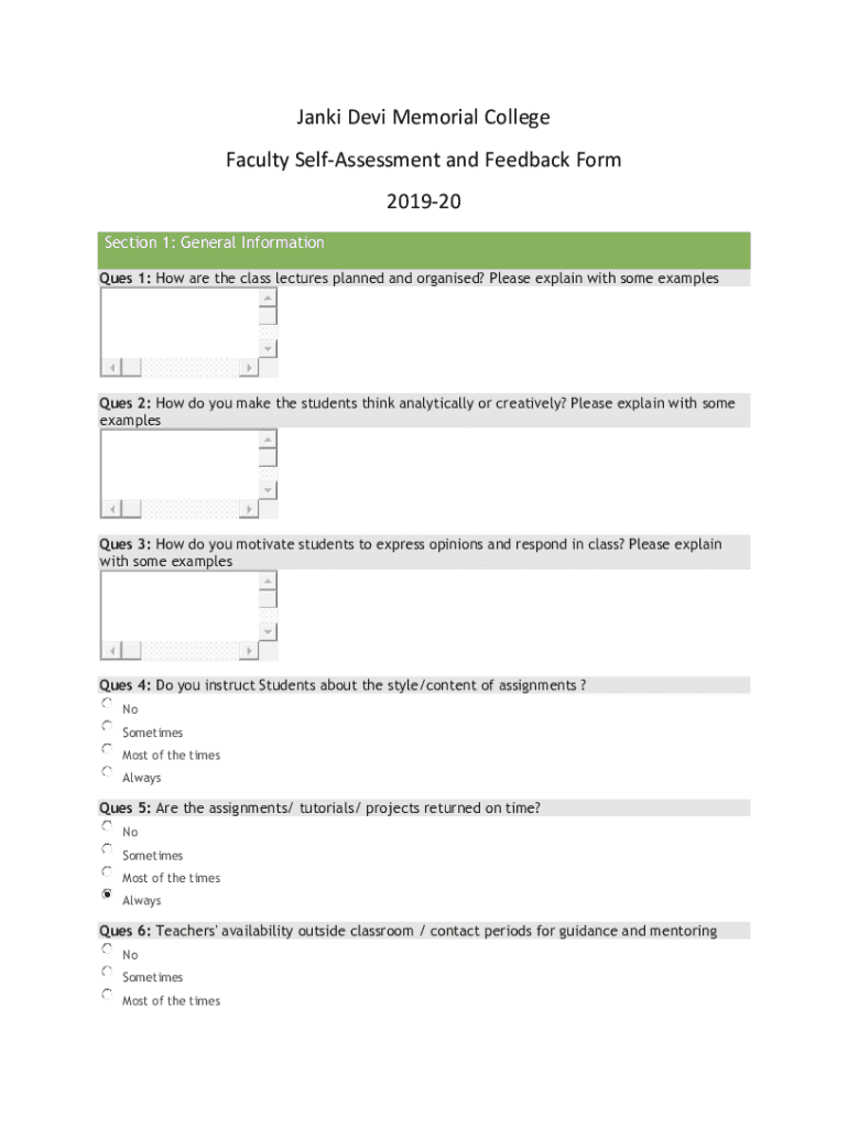 Fillable Online jdm du ac 4-Faculty-Feedback-Form.pdf Fax Email Print ...