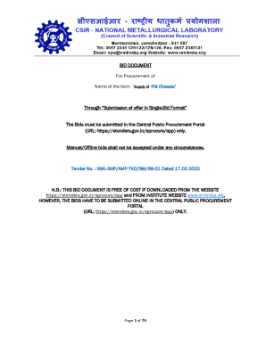 Fillable Online e-Procurement :: Bid submission procedure - YouTube Fax ...